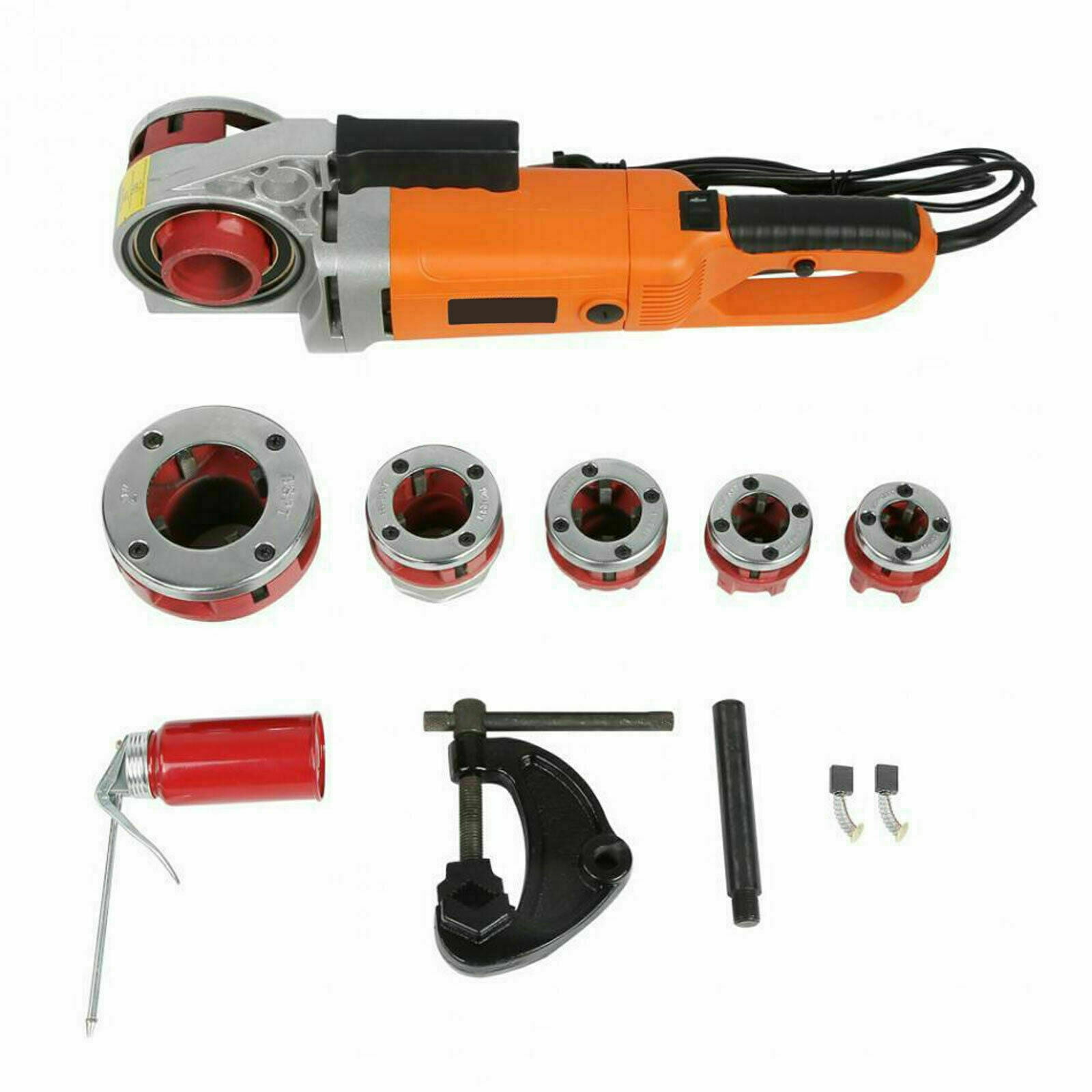 CNCEST 2.3KW Hand Held Electric Pipe Threader Electric Tapping Machine ...