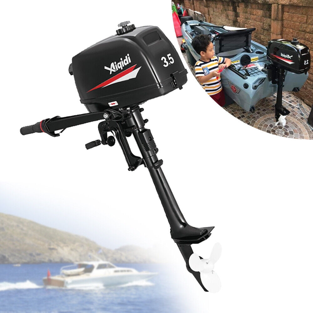 CNCEST 2-Stroke 3.5HP Outboard Motor Fishing Marine Boat Engine CDI ...