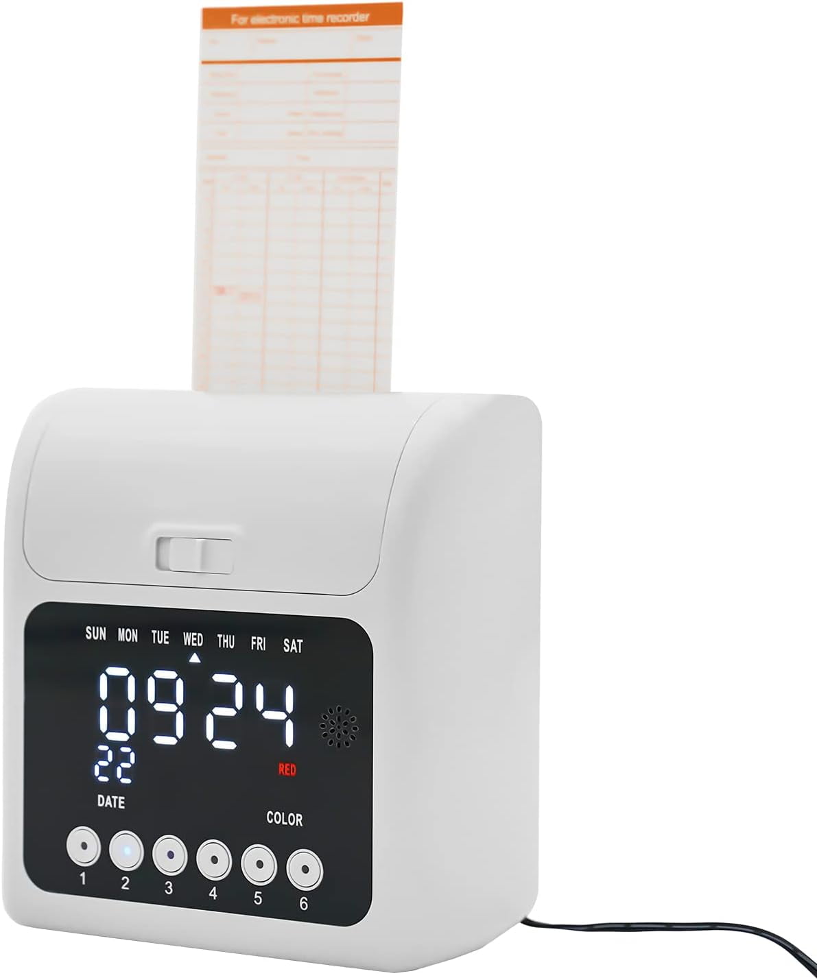 CNCEST Calculating Time Clock Bundle with 50 Cards,Pyramid Time System ...