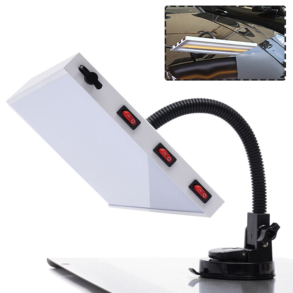 Car 3 Strips LED Light Line Board USB PDR Paintless Dent Repair Holder ...