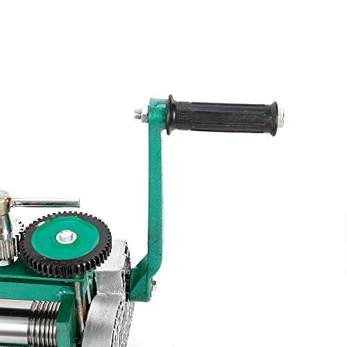 Cncest Manual Jewelry Rolling Mill Machine Jewelry Press Metal Wire Flat Equipment 85mm