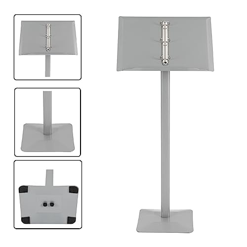 CNCEST Ring Binder Stand,Menu Stand Pedestal Sign Holder Poster Stand ...