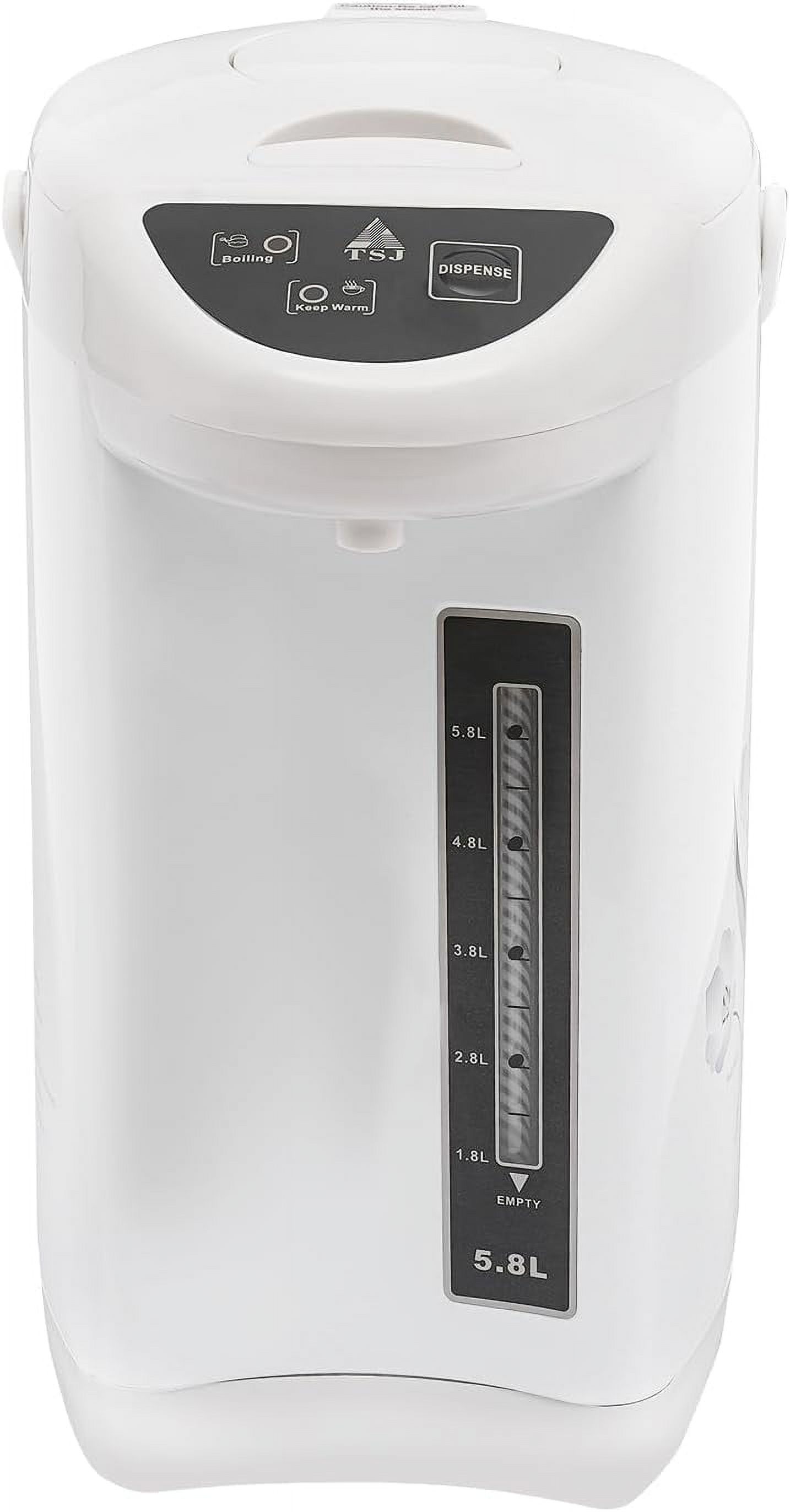 CNCEST Water Boiler & Warmer, 304 Stainless Steel Removable Water Tank ...
