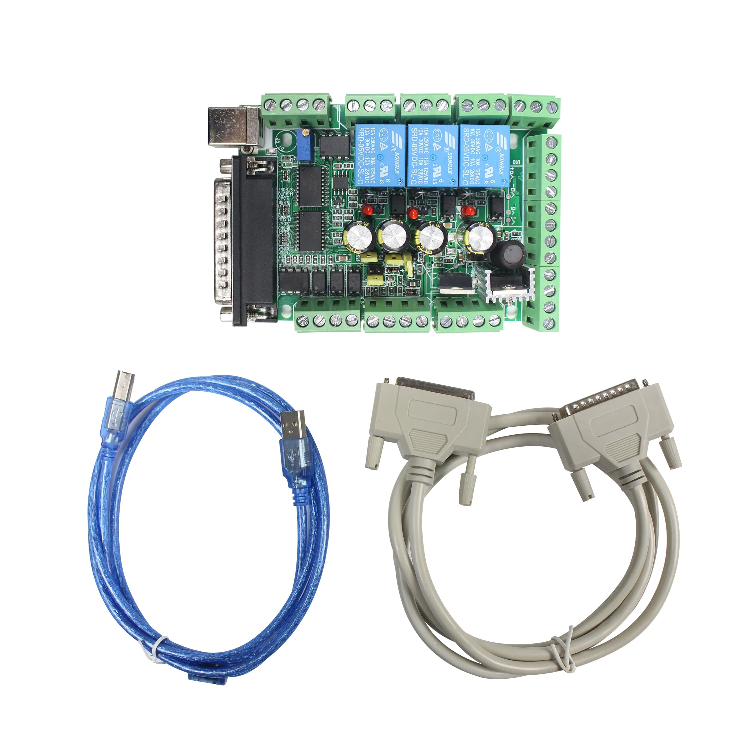 CNCTOPBAOS 5 Axis Mach3 KEF16 Motion Control Card,CNC Stepper Motor ...