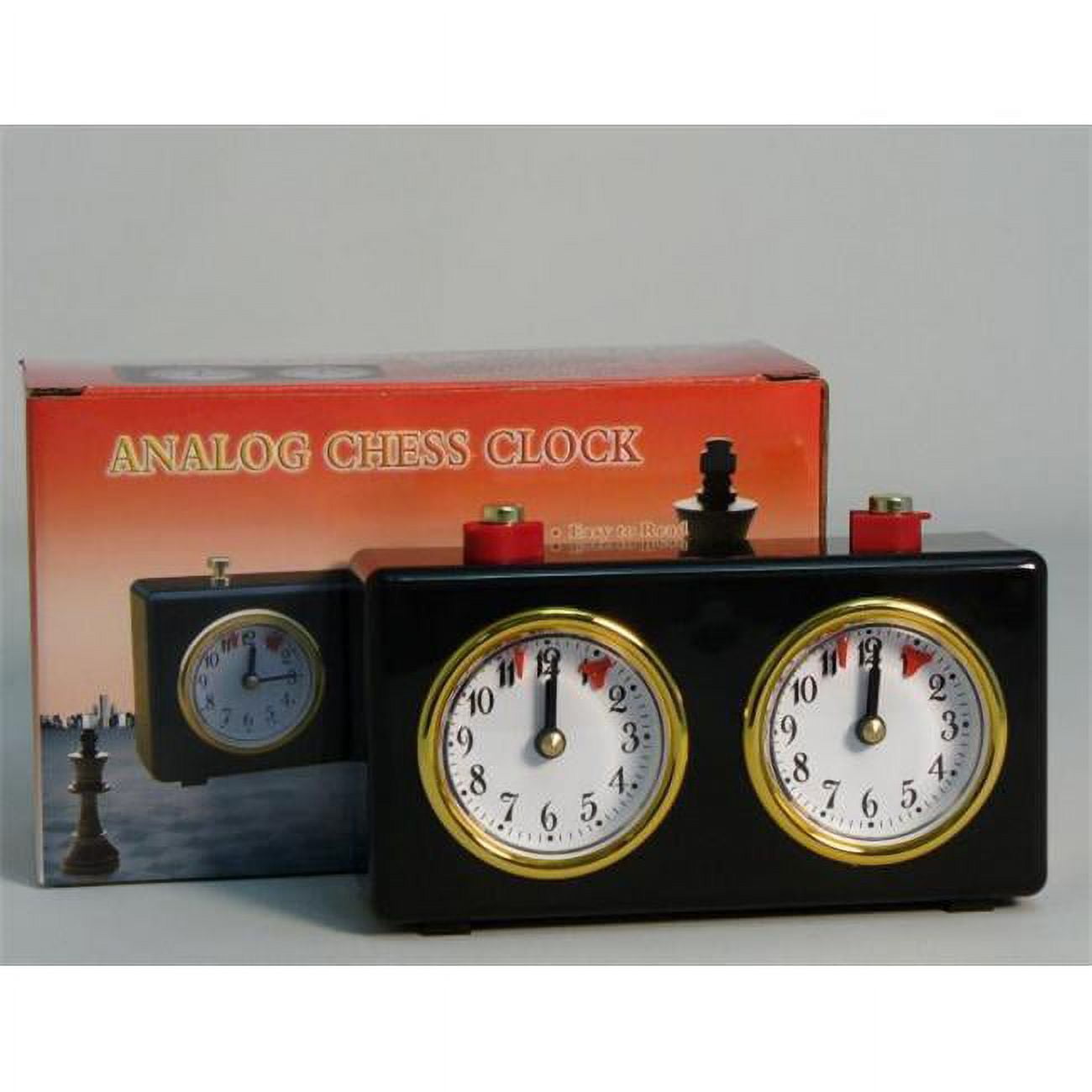 CNChess 4005AC Black Analog Chess Clock - Walmart.com