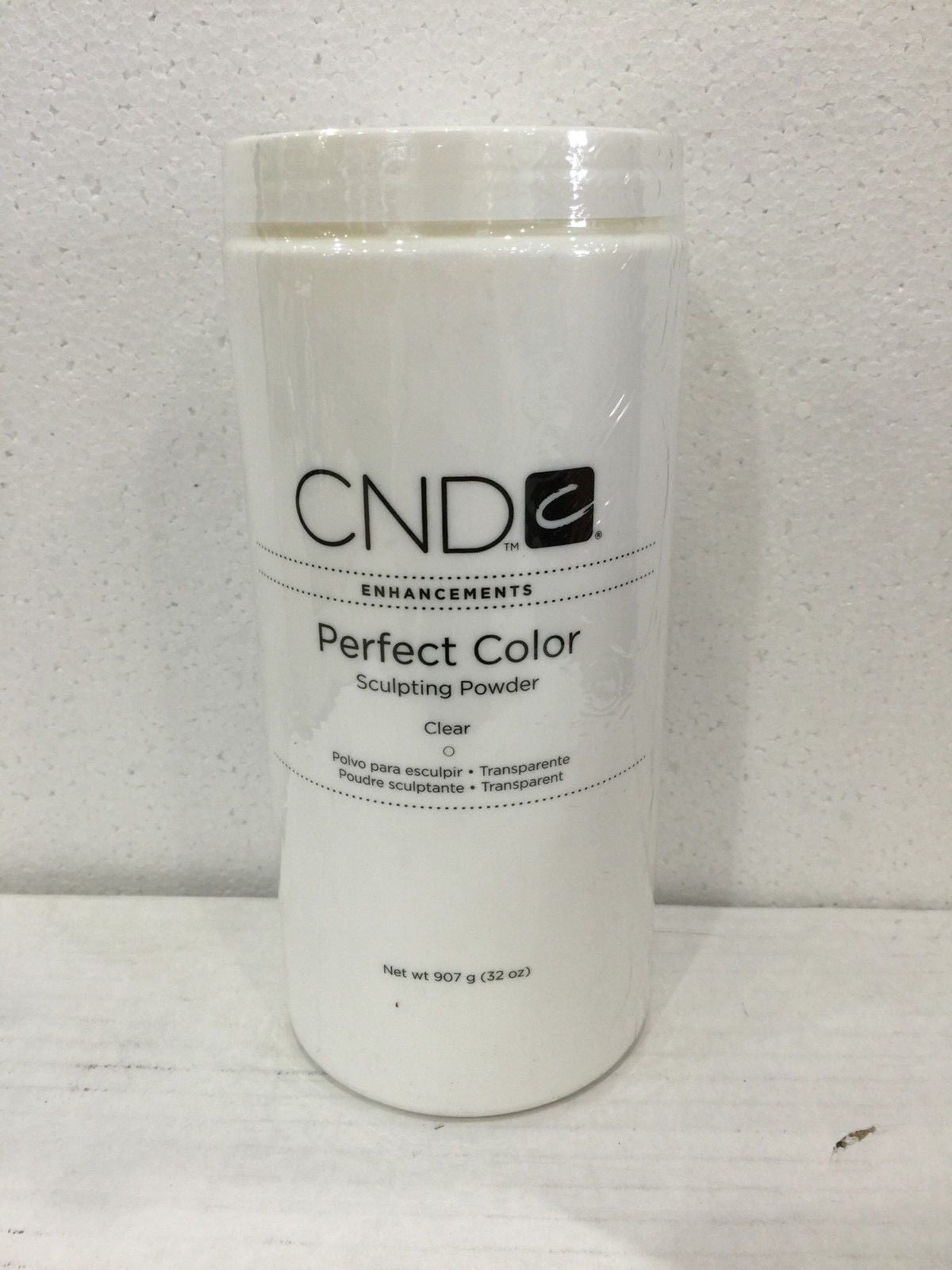 CND Creative Nail Design- Perfect Color Scuplting Powder - Clear 32 oz ...