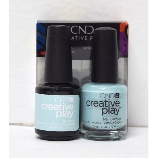 CND Creative Play Gel + Matching Nail Polish Combo 2 ct - Isle Never ...