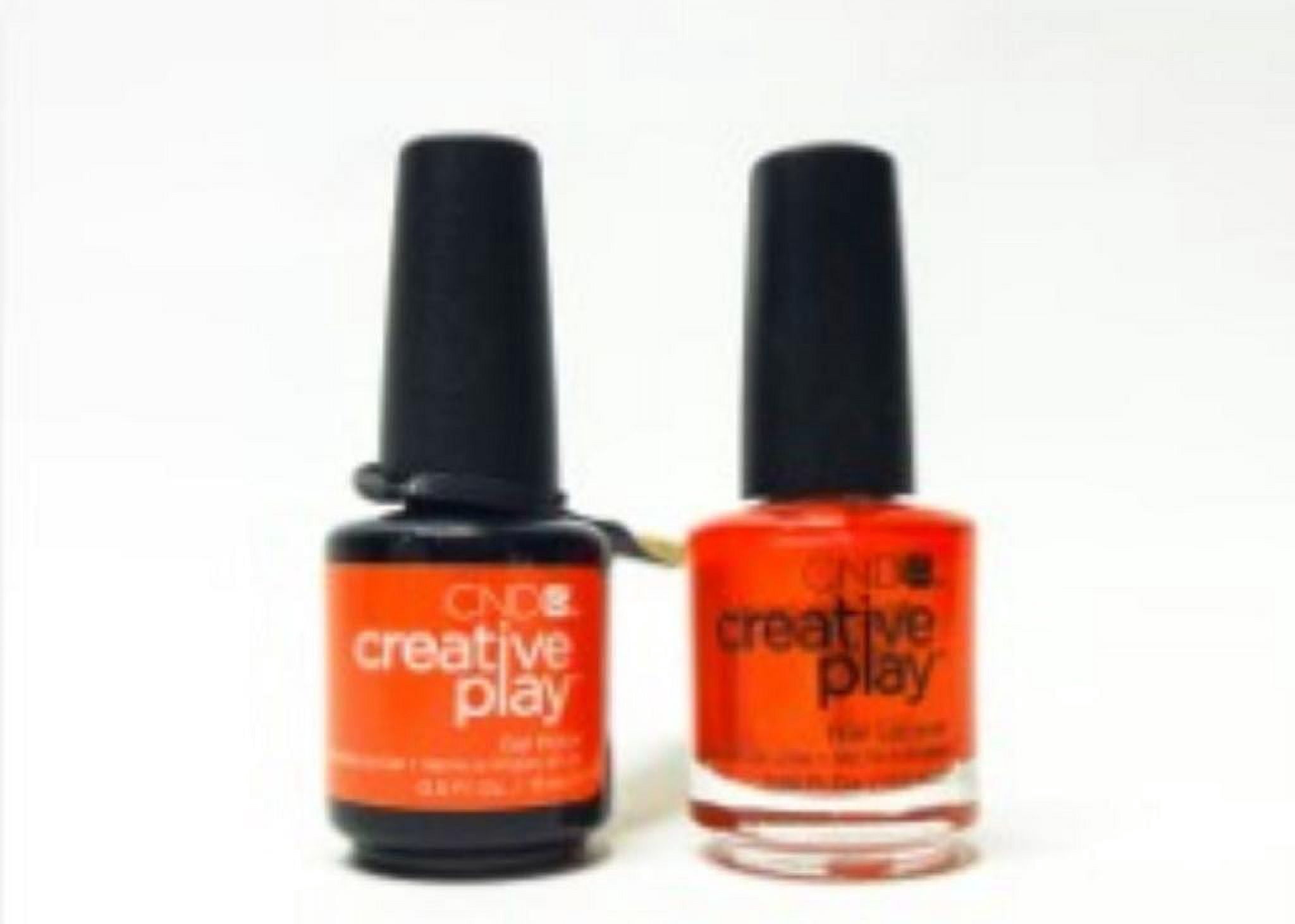 CND Creative Play Gel + Matching Nail Polish Duo - Orange You Curious ...