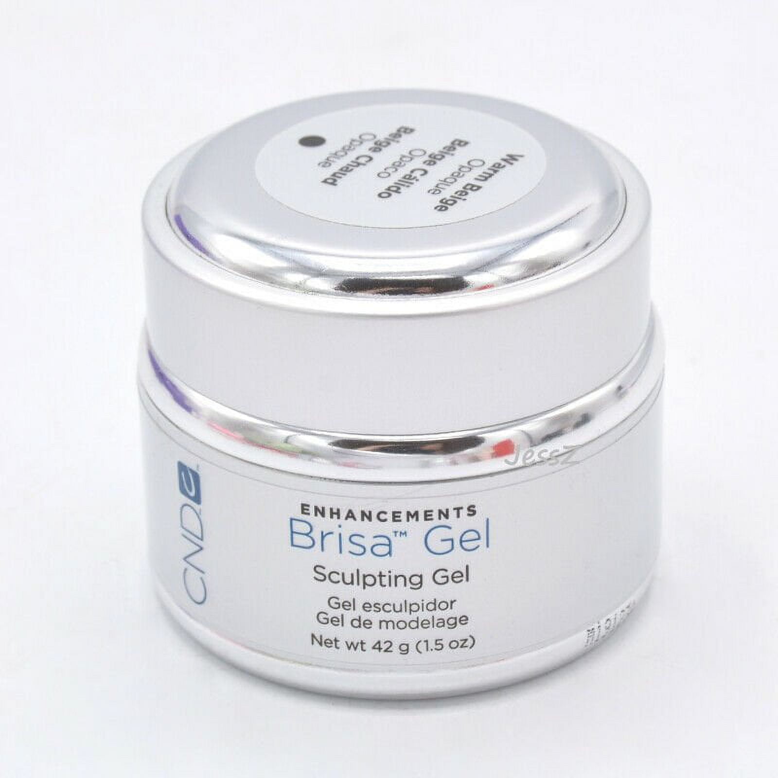 CND Brisa Gel Sculpting Gel, Warm Beige Opaque, Hypoallergenic ...