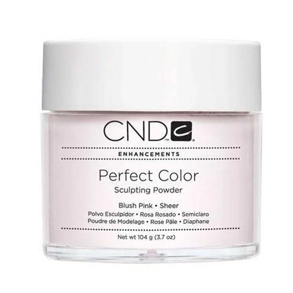 CND Enhancements Perfect Color Sculpting Powder - Blush Pink Sheer 3.7 ...
