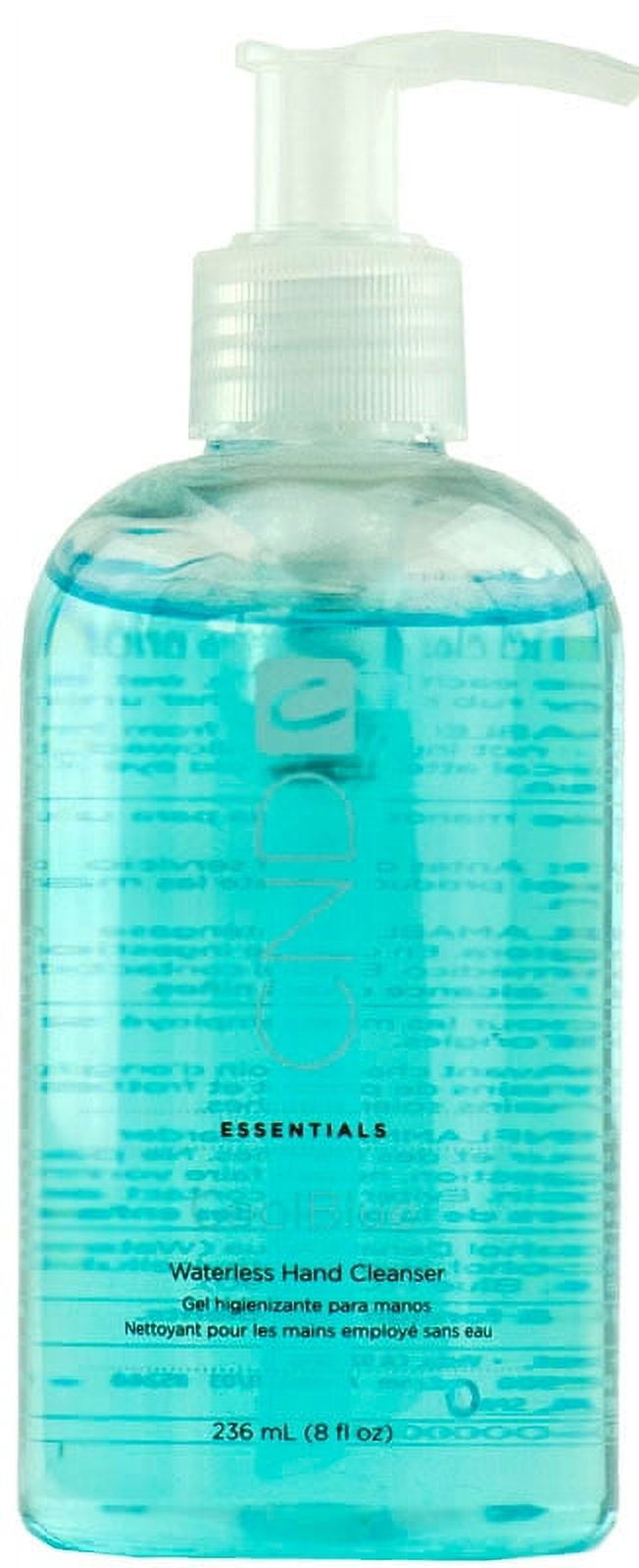 CND Essentials CoolBlue Waterless Hand Sanitizer Cleanser, 8 Oz ...