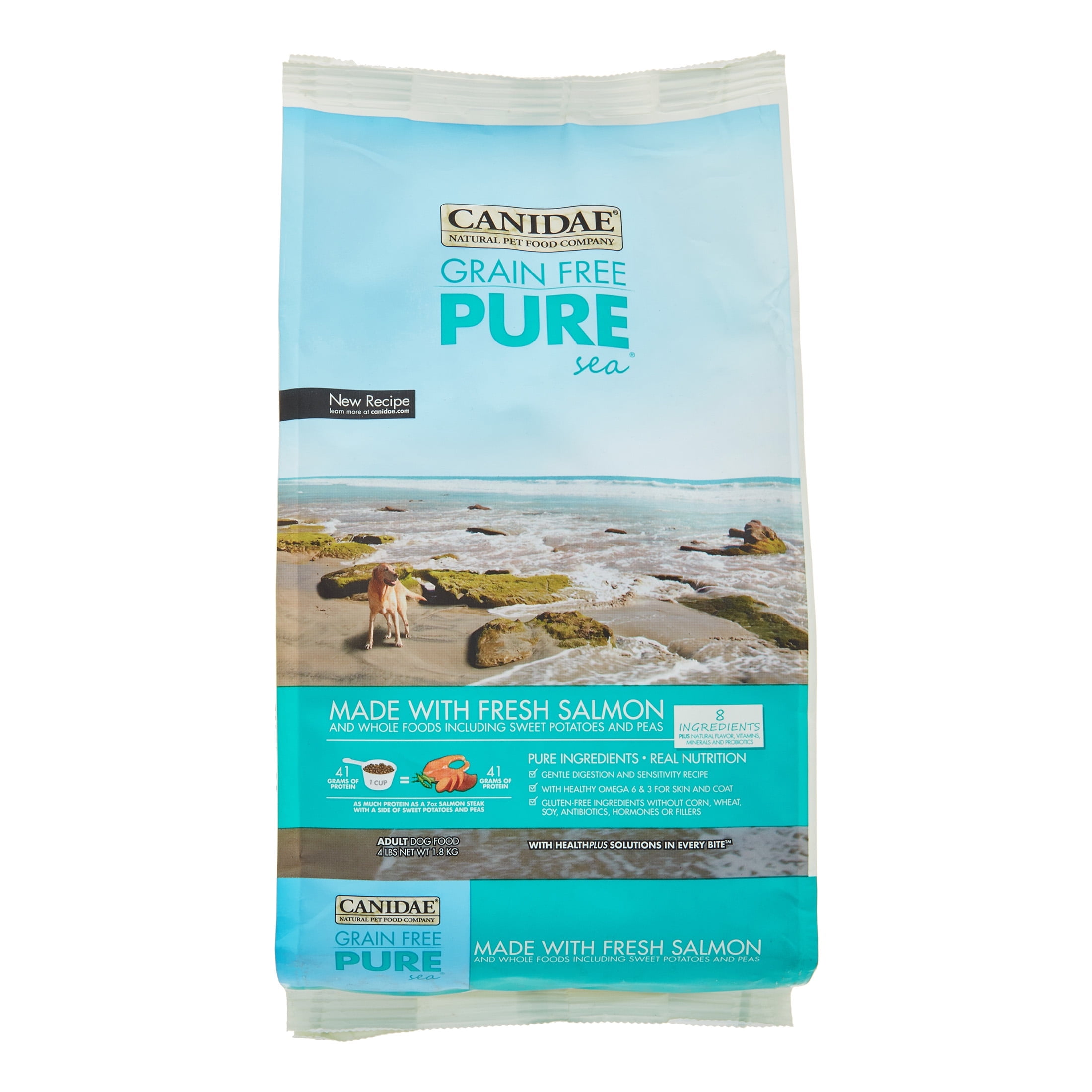 CANIDAE Pure Sea Limited Ingredient Salmon Dog Food, Adult, Dry, 24lb ...