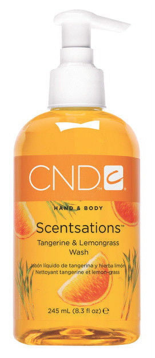 CND - Scentsations Hand & Body WASH 8.3oz/245ml - Tangerine and ...