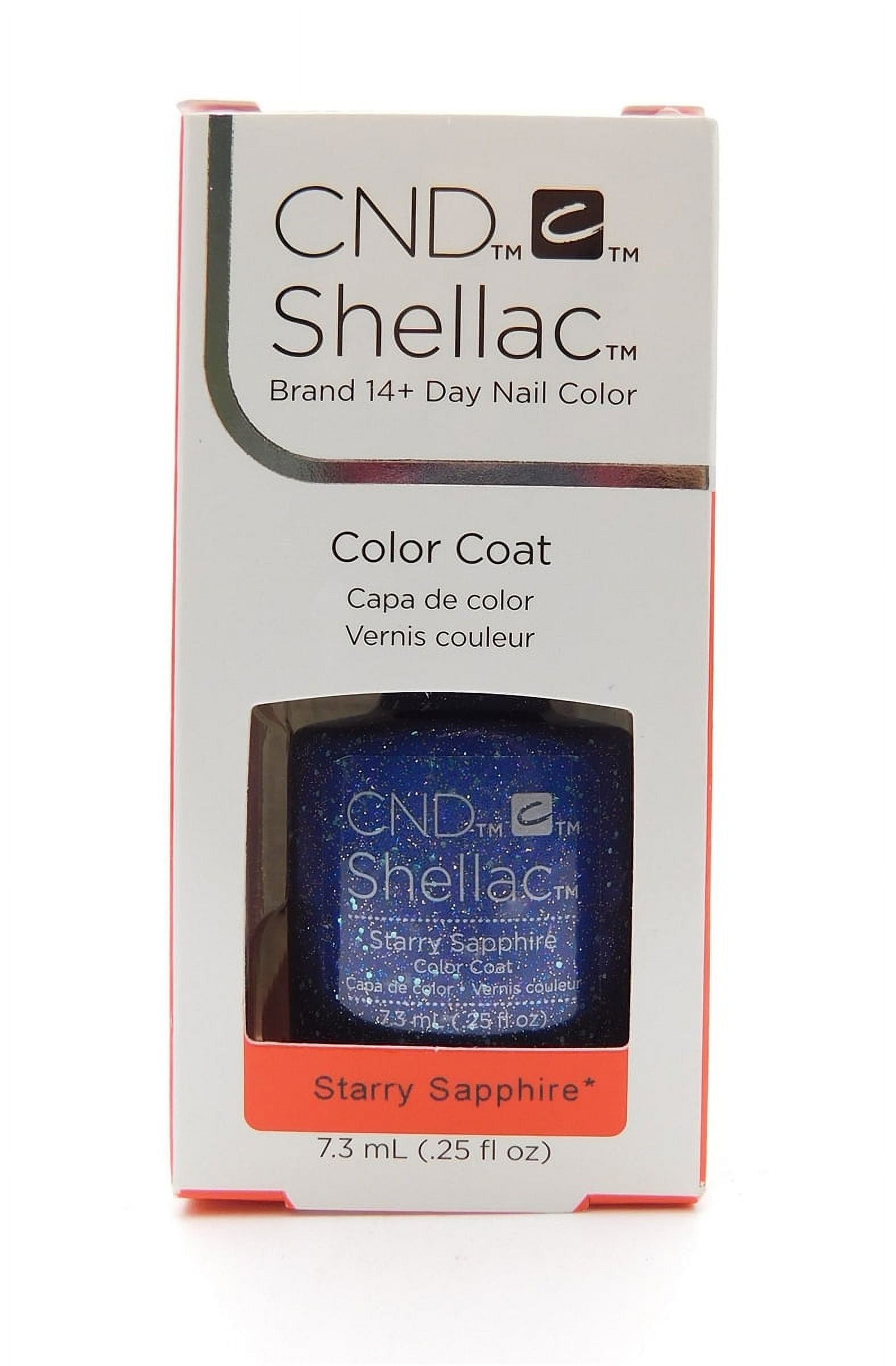 CND Shellac Brand 14+ Day Nail Polish Color Coat Starry Sapphire ...