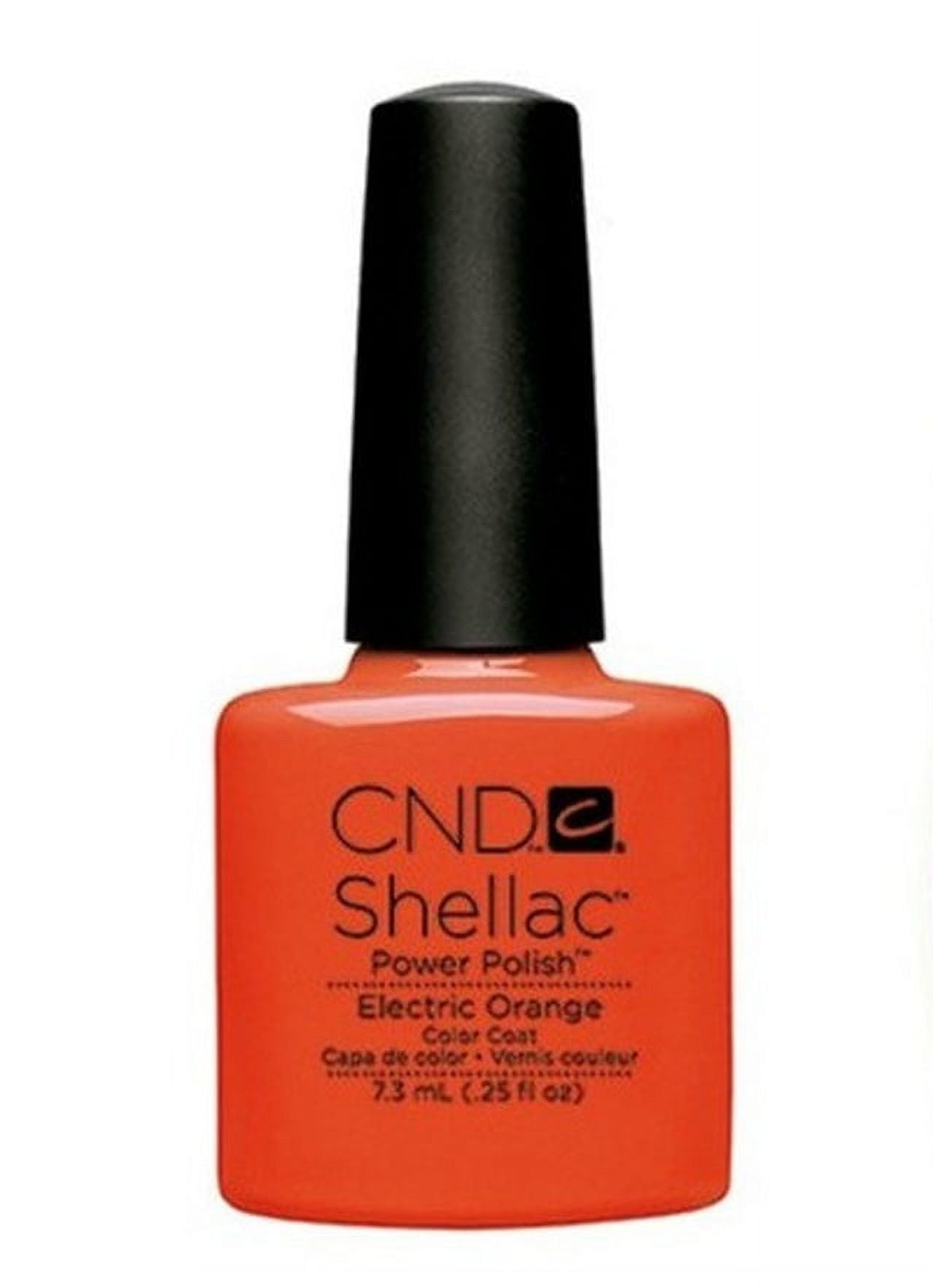 CND Shellac (Electric Orange) - Walmart.com