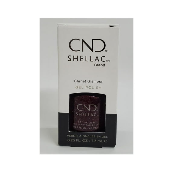 Shellac Nail Color - Garnet Glamour by CND for Women - 0.25 oz Nail ...