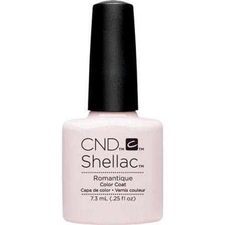 CND Shellac Gel Nail Polish, Beau, 0.25 fl oz, Crystal Shine, 14+ Days ...