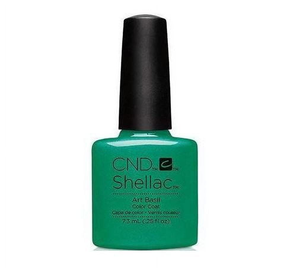 CND Shellac Gel Polish [ Art Basil ] 0.25 oz * BEAUTY TALK LA ...