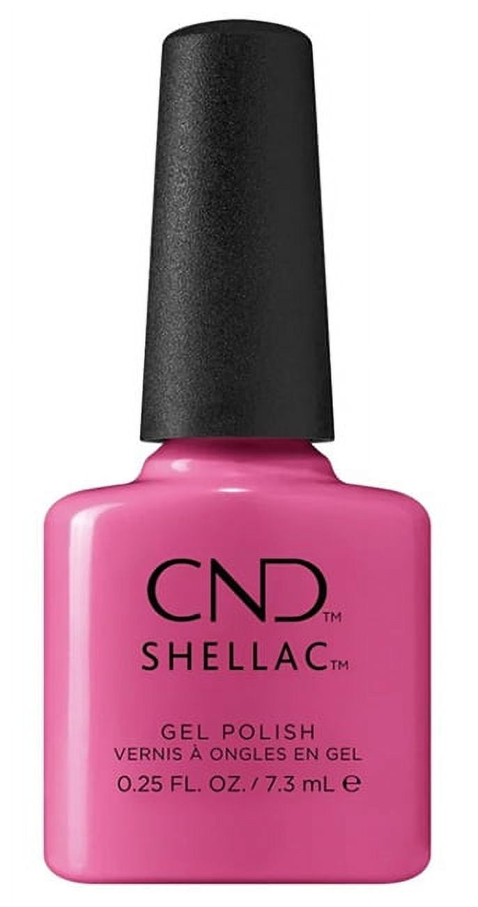 CND Shellac Gel Polish Lust, .25 fl oz, 14+ Day Nail Color Coat, High ...