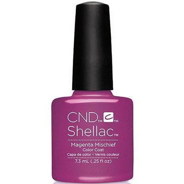 CND Shellac Gel Polish [ Magenta Mischief ] 0.25 oz * BEAUTY TALK LA ...