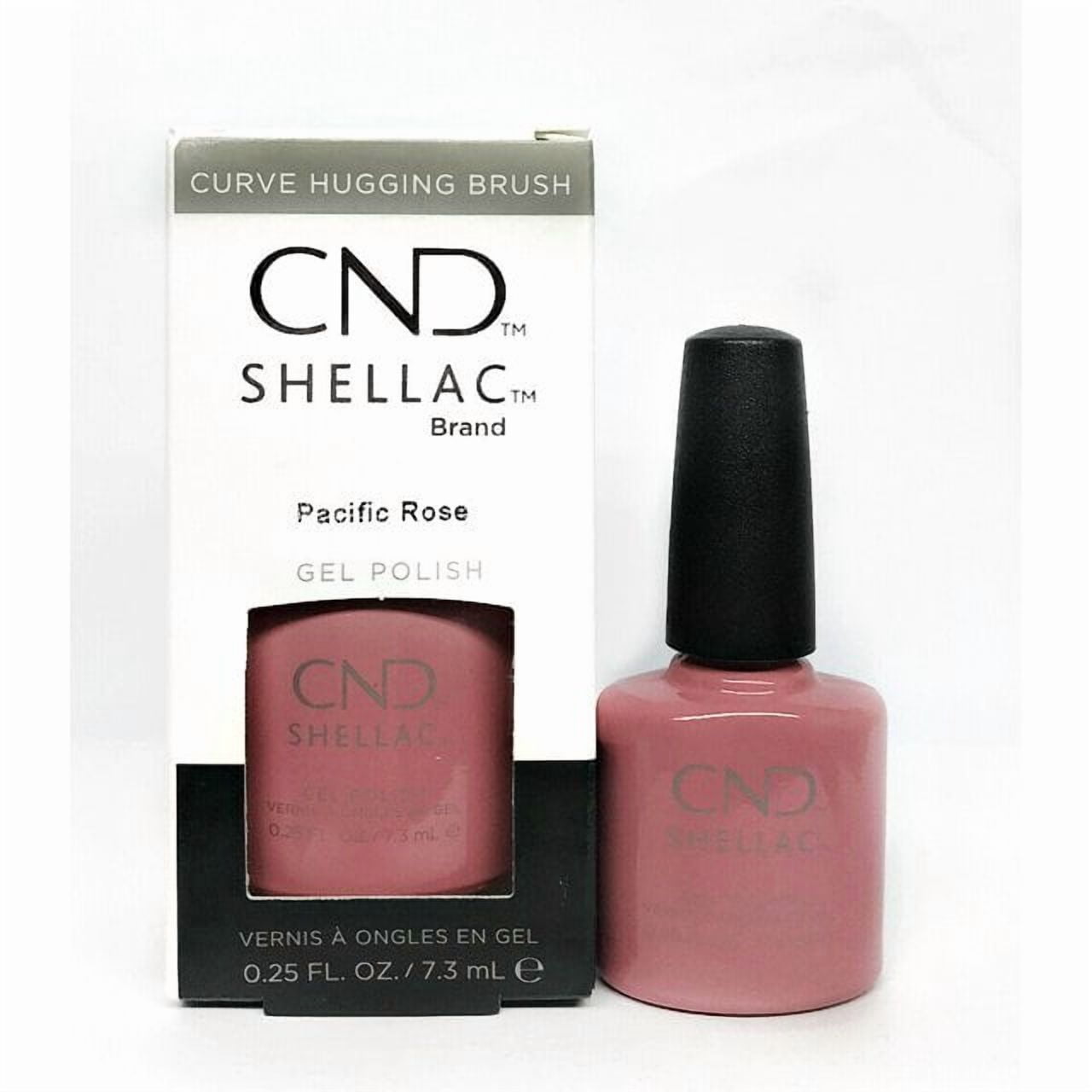 CND Shellac Gel Polish Pacific Rose 0.25oz - Walmart.com