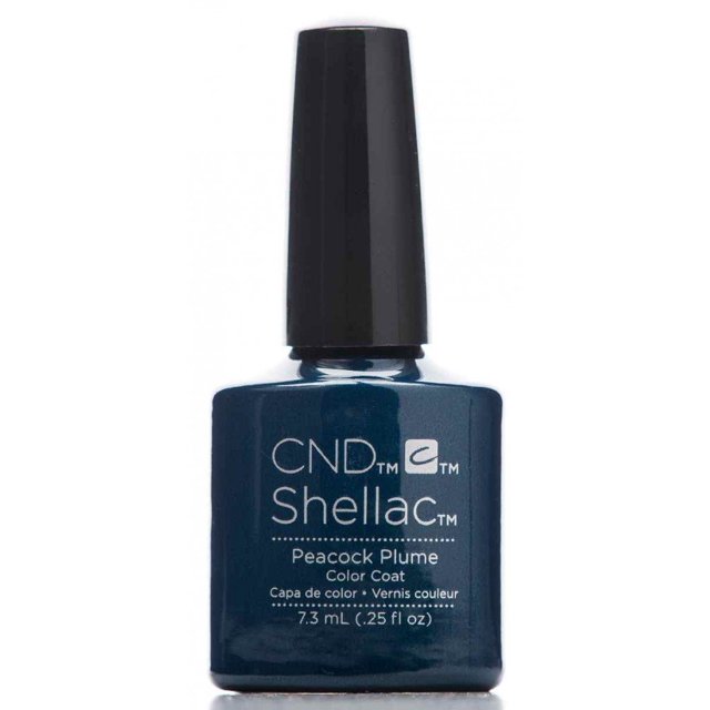 CND Shellac Gel Polish Peacock Plume 0.25oz - Walmart.com