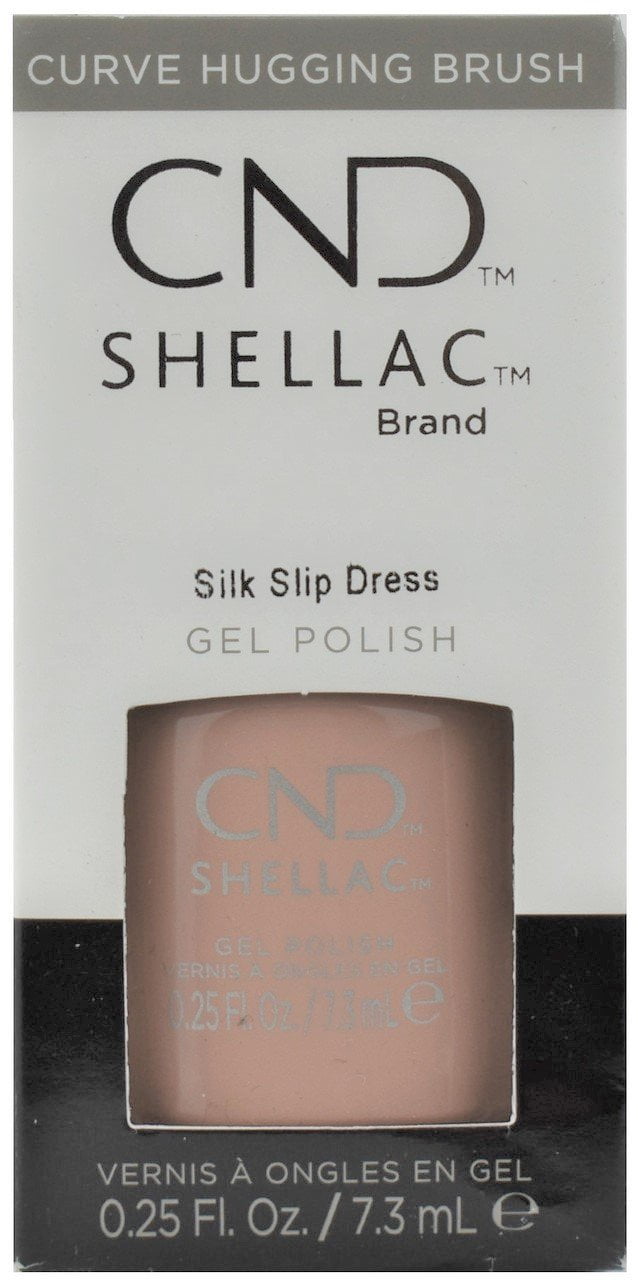 CND Shellac Gel Polish Silk Slip Dress 0.25 oz - Walmart.com