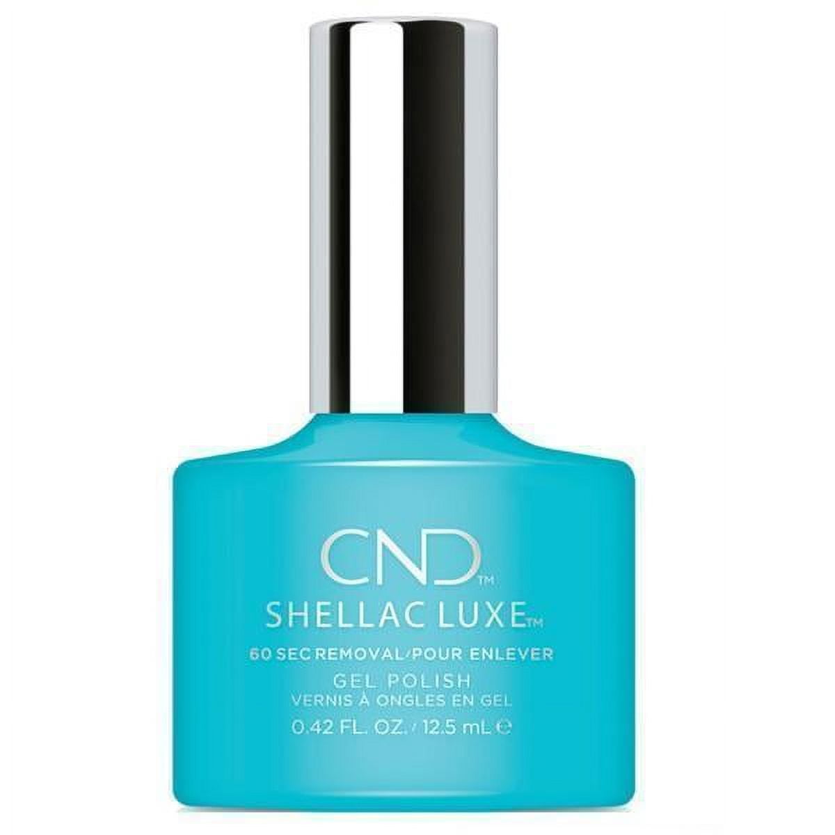 CND Shellac LUXE Gel Polish .42oz/12.5mL - Aqua-Intance #220 - Walmart.com