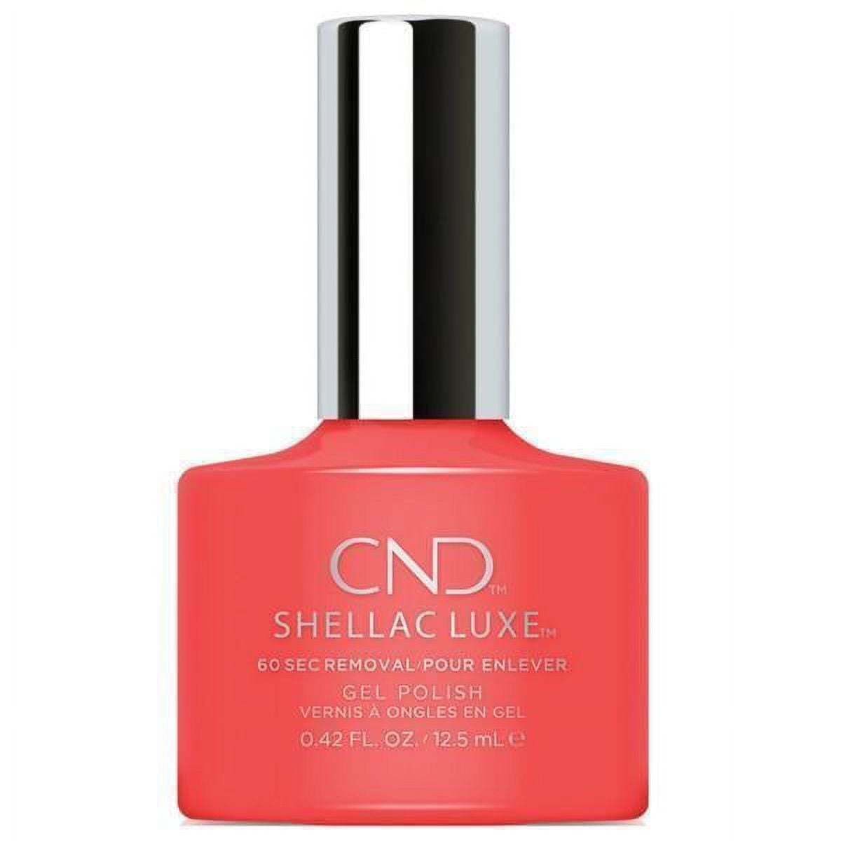 CND Shellac LUXE Gel Polish .42oz/12.5mL - Tropix #154 - Walmart.com