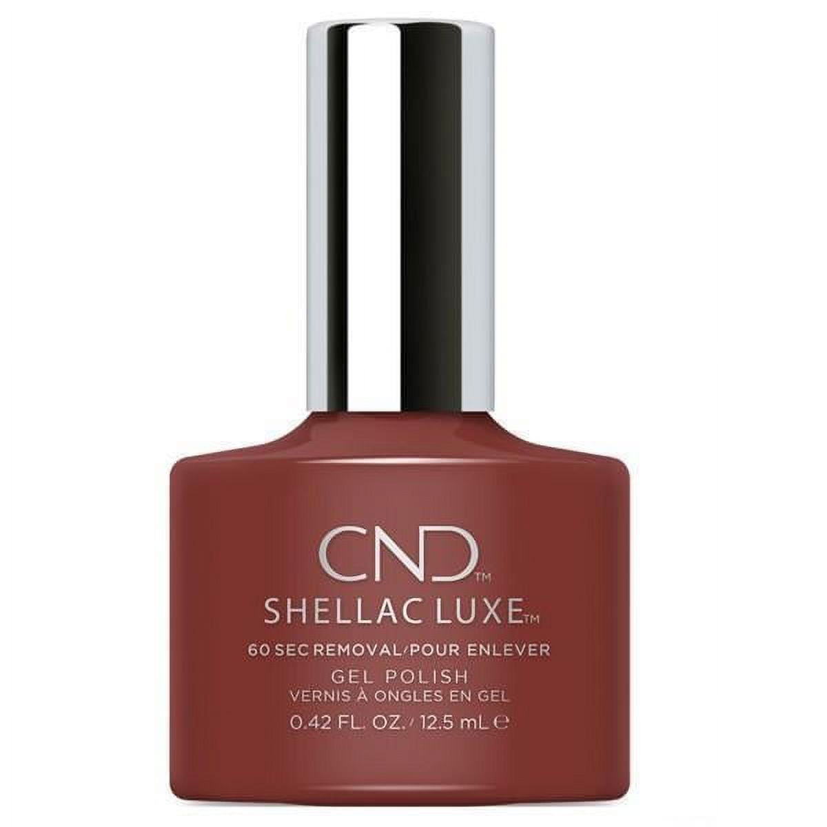 CND - Shellac Luxe Oxblood 0.42 oz - #222 - Walmart.com