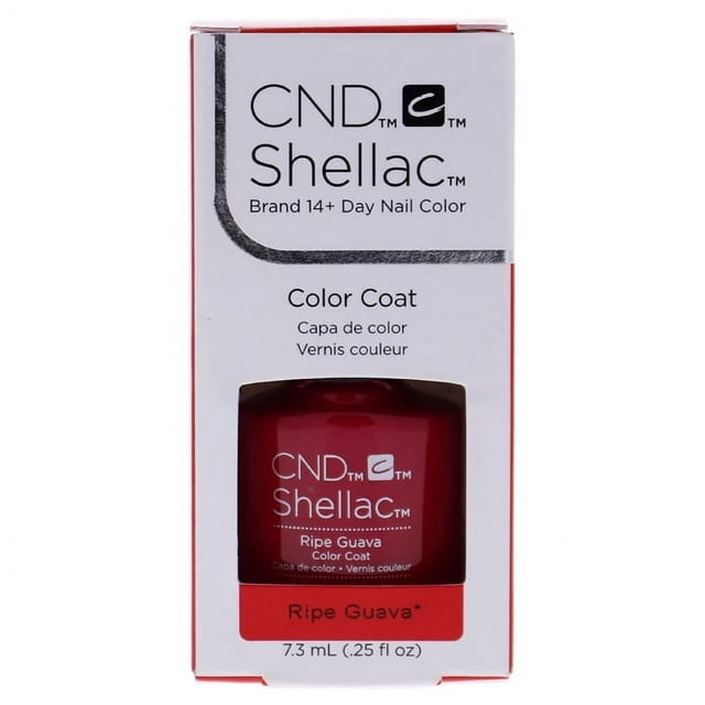 CND Women's Shellac Nail Color - Ripe Gauva Nail Polish, Gel Wear ...