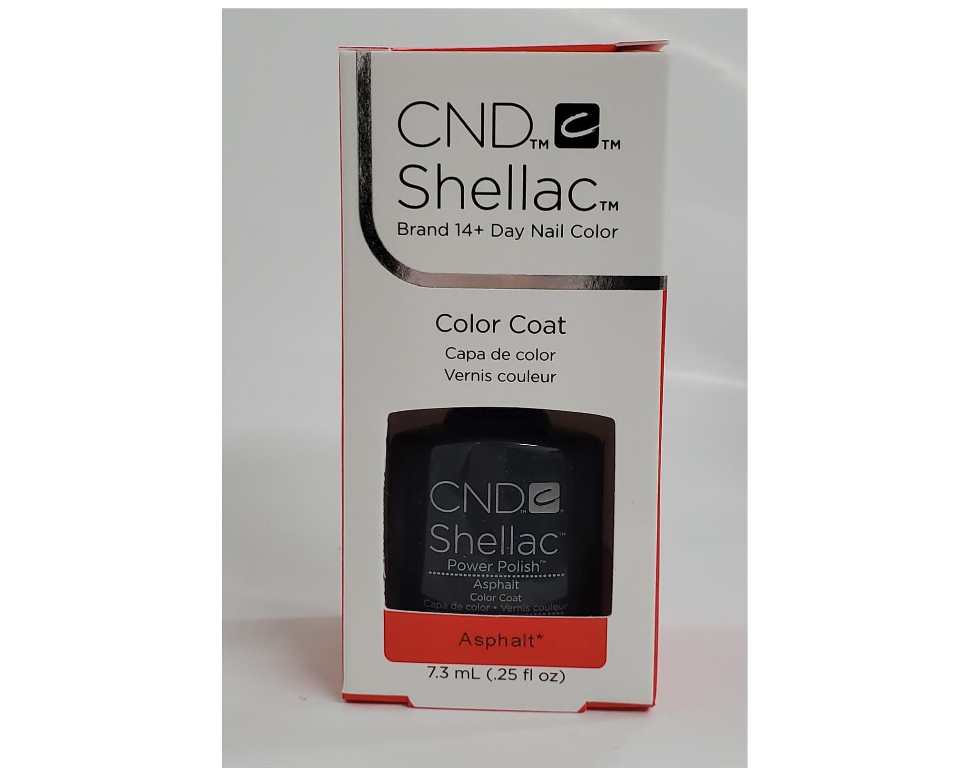 CND Shellac Nail Gel Polish Asphalt .25oz/7.3mL - Walmart.com