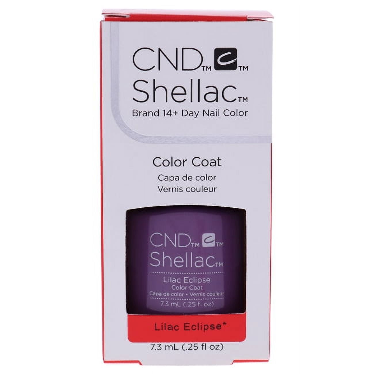 CND Shellac UV Gel Nail Polish - Lilac Eclipse 0.25oz - Walmart.com