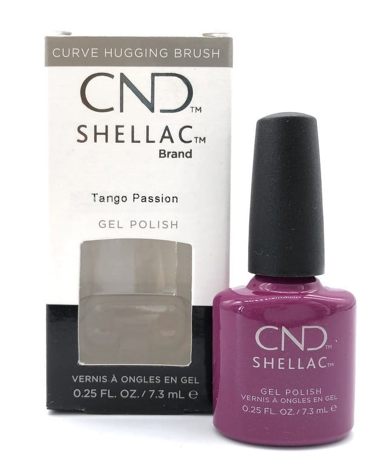 CND Shellac UV Gel Nail Polish Tango Passion 0.25 oz. - Walmart.com