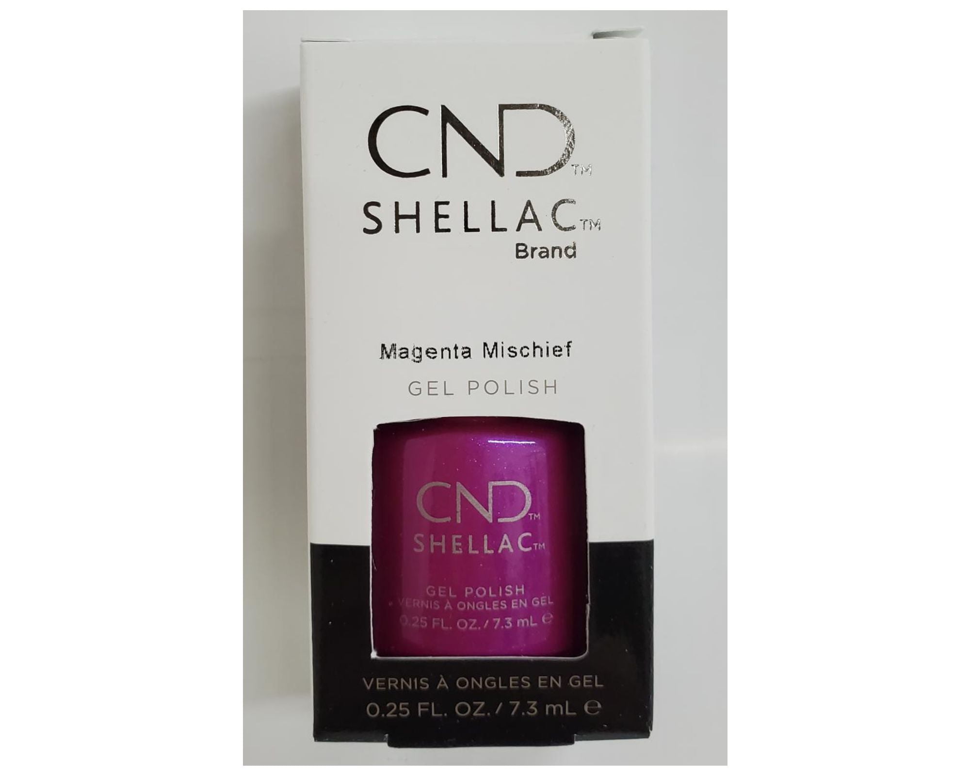 CND Shellac UV Gel Polish - Magenta Mischief 0.25oz / 7.3ml - Walmart ...