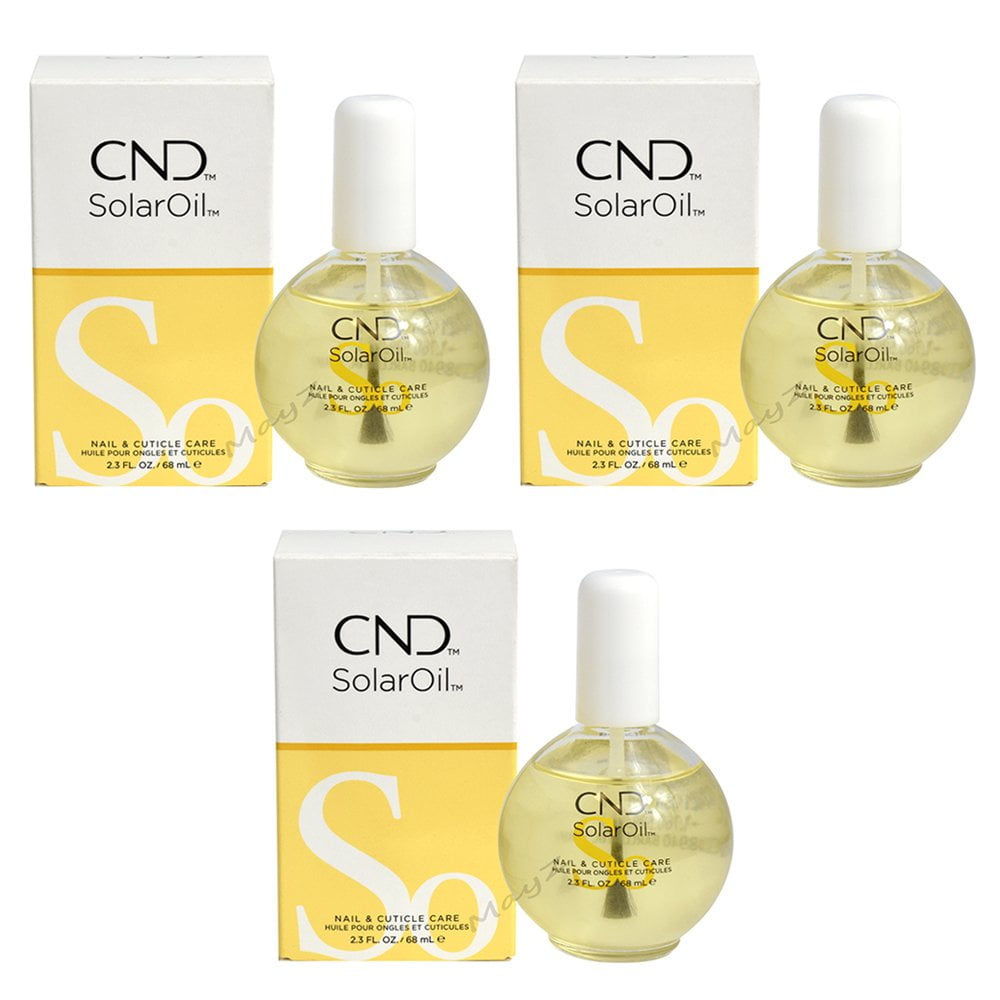 CND Solar Oil Nail & Cuticle conditioner Jojoba Oil and Vitamin E 2.3 ...