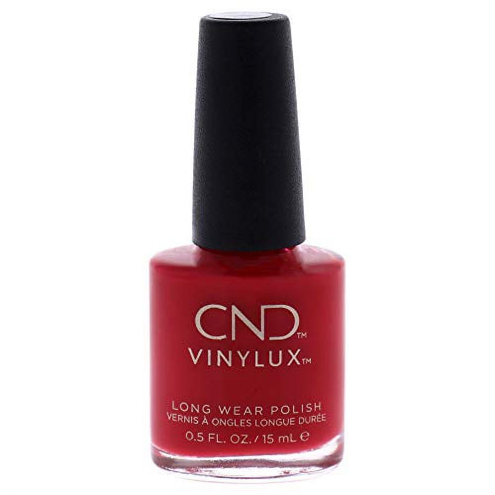 CND Vinylux Longwear Red Nail Polish, Gel-like Shine & Chip Resistant ...