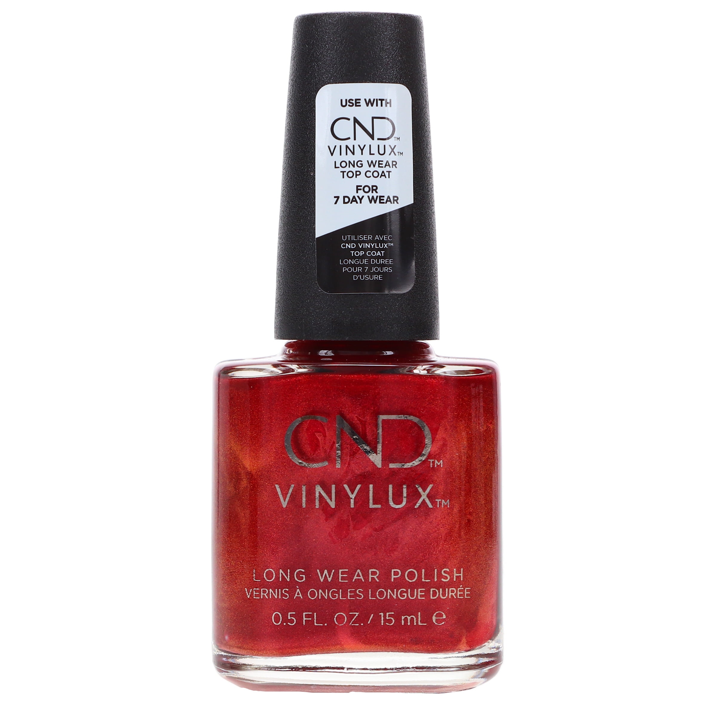 CND Vinylux Weekly Polish (Red Baroness #139) - Walmart.com
