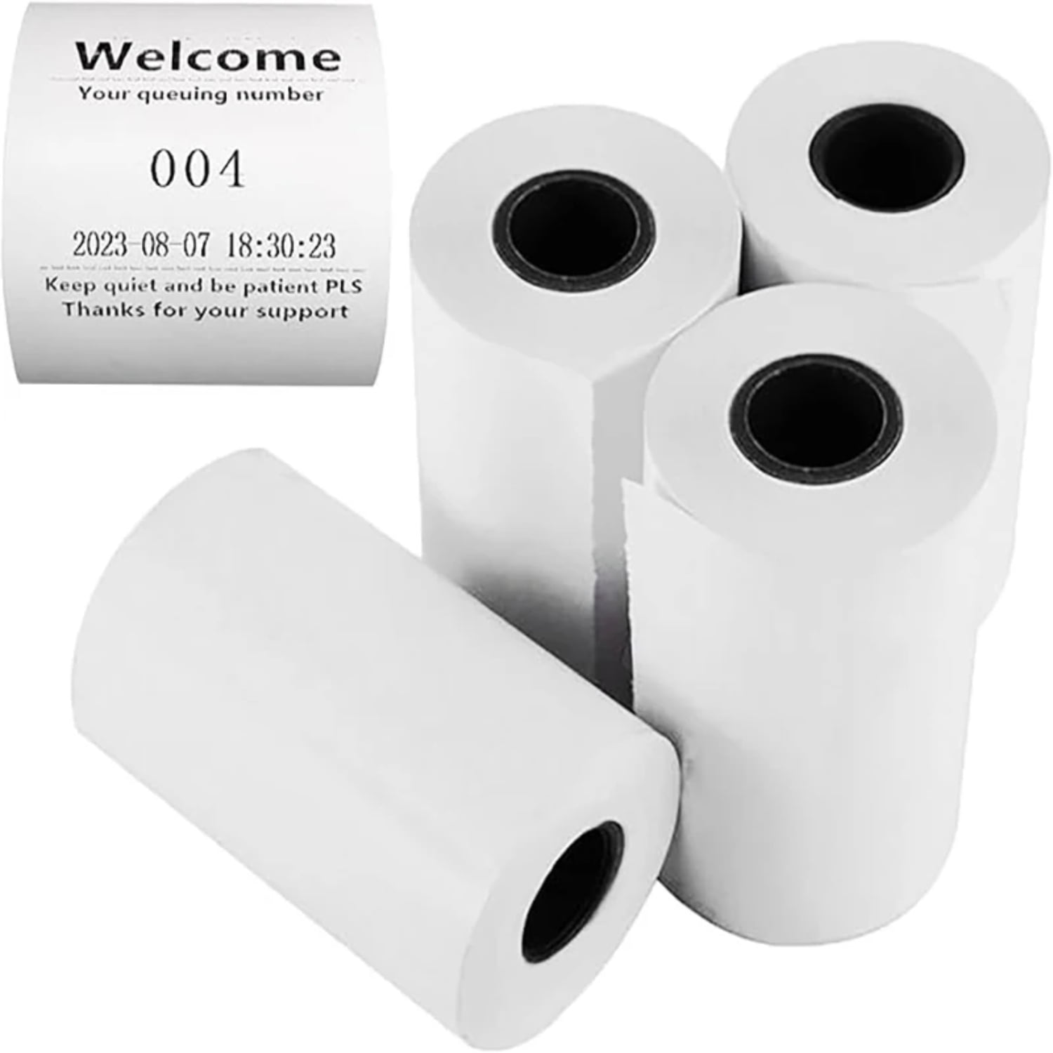 CNGSHAM Take a Number Printer Ticket Thermal Printer Ticket Machine ...