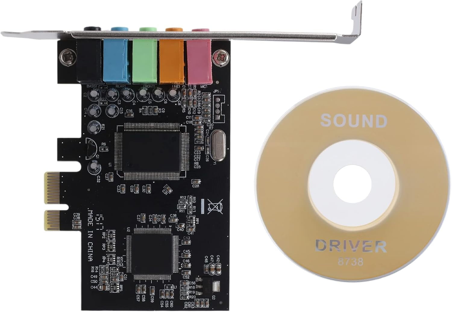 CNIDFGKSH 5.1 Internal Sound Card for Windows 10 with Low Profile ...