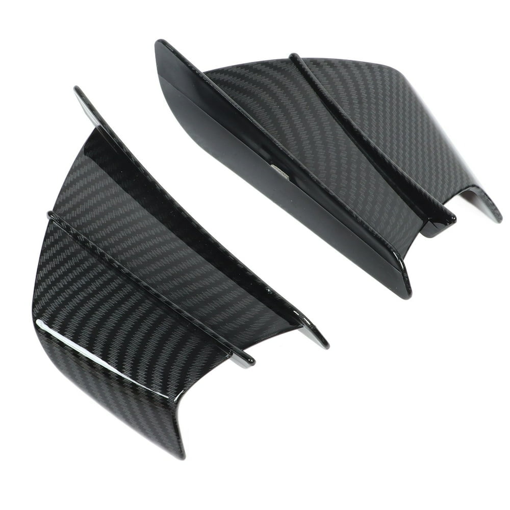 CNKOO 1 Pair Motorcycle Aerodynamic Wing Carbon Fibre Style Side ...