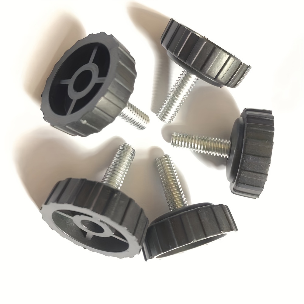 CNKOO 12 PCS Adjustable Furniture Leveling Feet - Screw in Thread Furniture Glide Levelers Feet ...