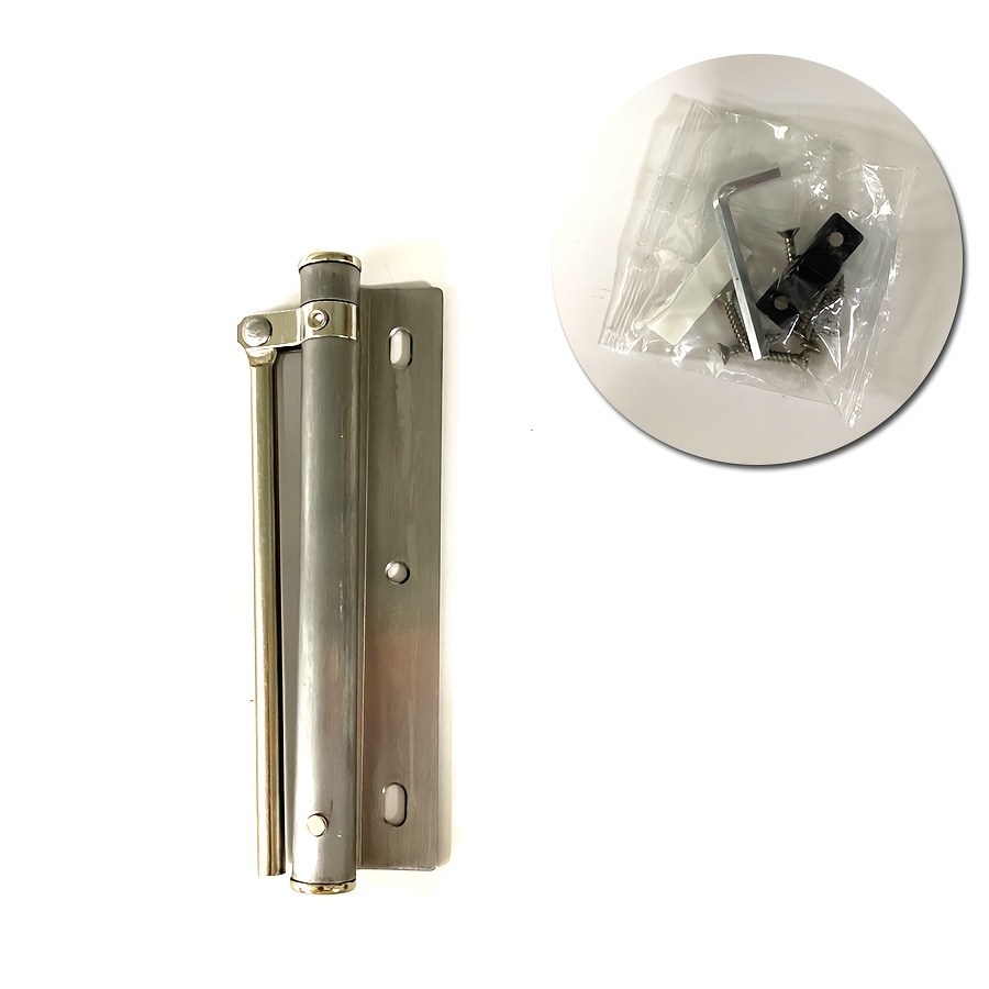 CNKOO 1PC Adjustable Automatic Door Closer Stainless Steel Spring Door ...