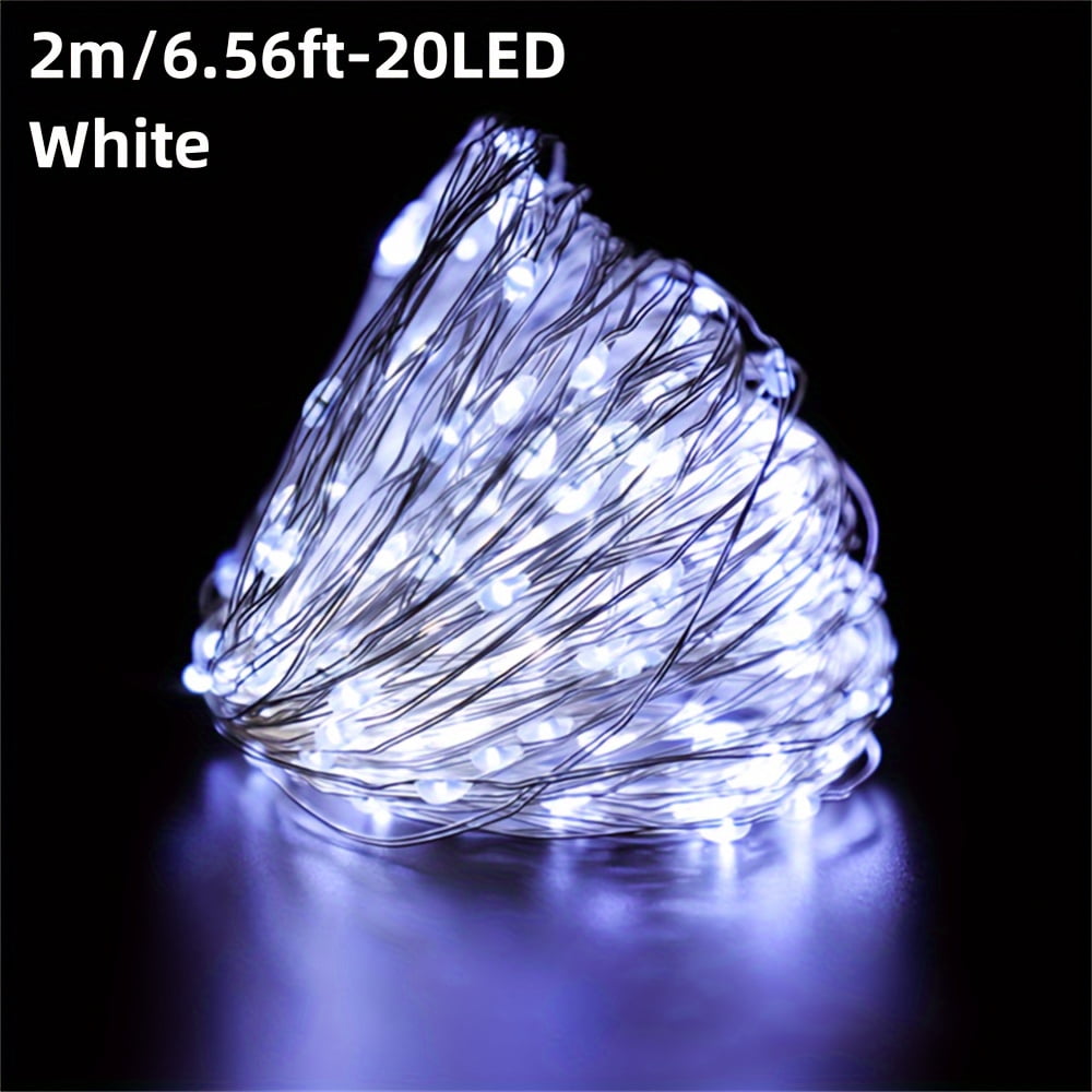 CNKOO 1pc YEYAYU USB-Powered LED Fairy Lights - Warm White Multicolor ...