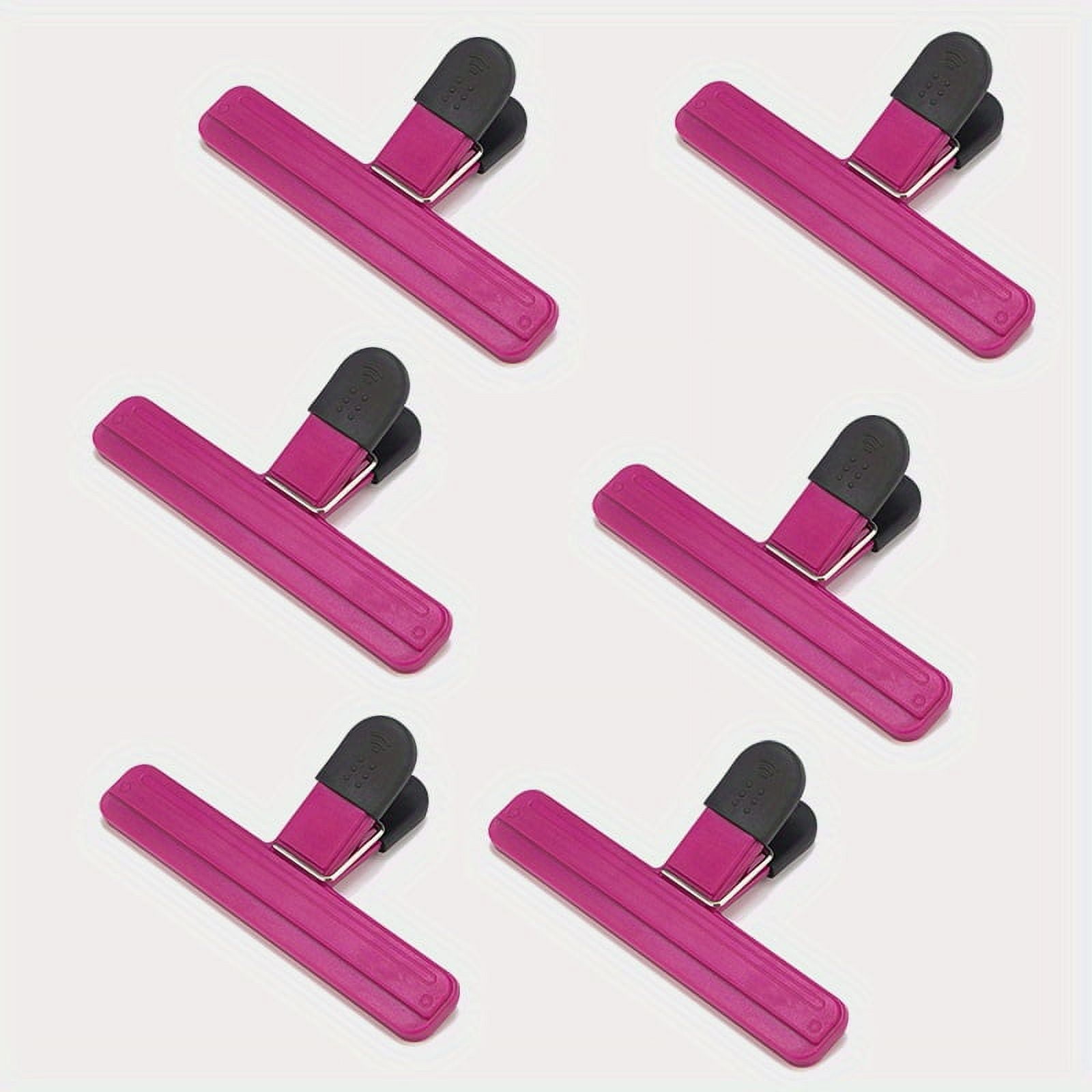 CNKOO 3/6pcs Heavy Duty Reusable Chip Clips 3/6 Pack Large Seal Grip ...