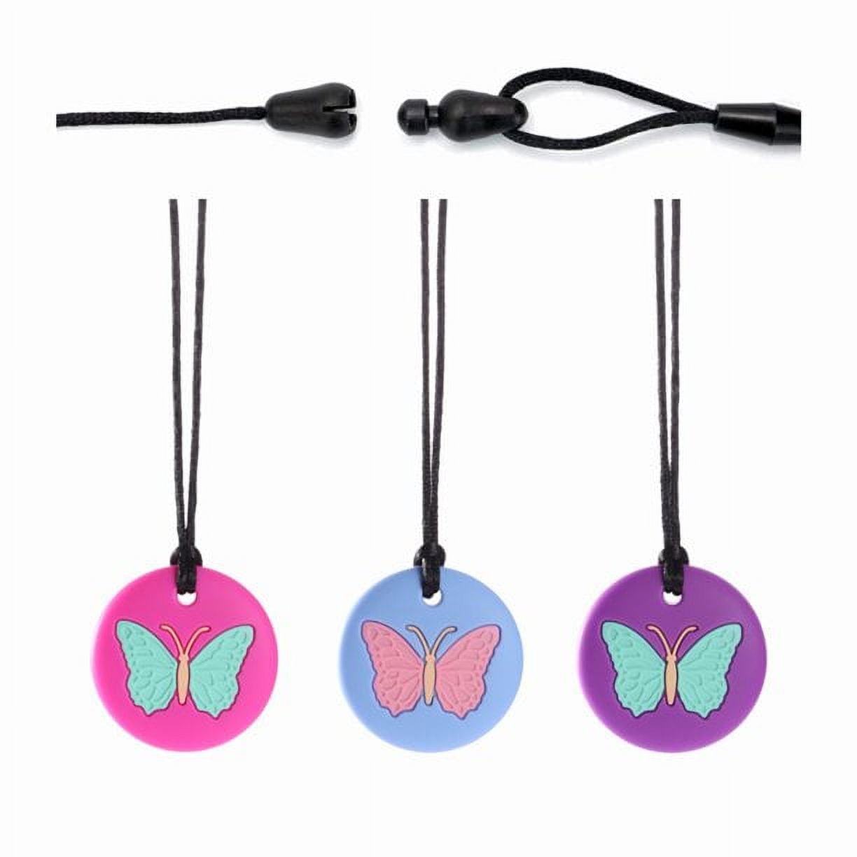 CNKOO 3-Pack Silicone Oral Aids, Chewy Necklace for Autism, ADHD ...