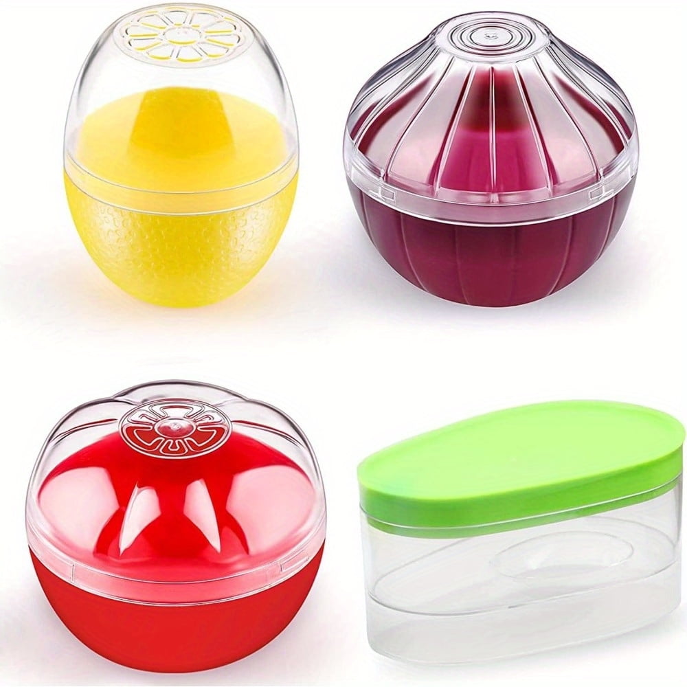 CNKOO 4pcs BPA-Free Plastic Food Storage Containers with Lids - Perfect ...