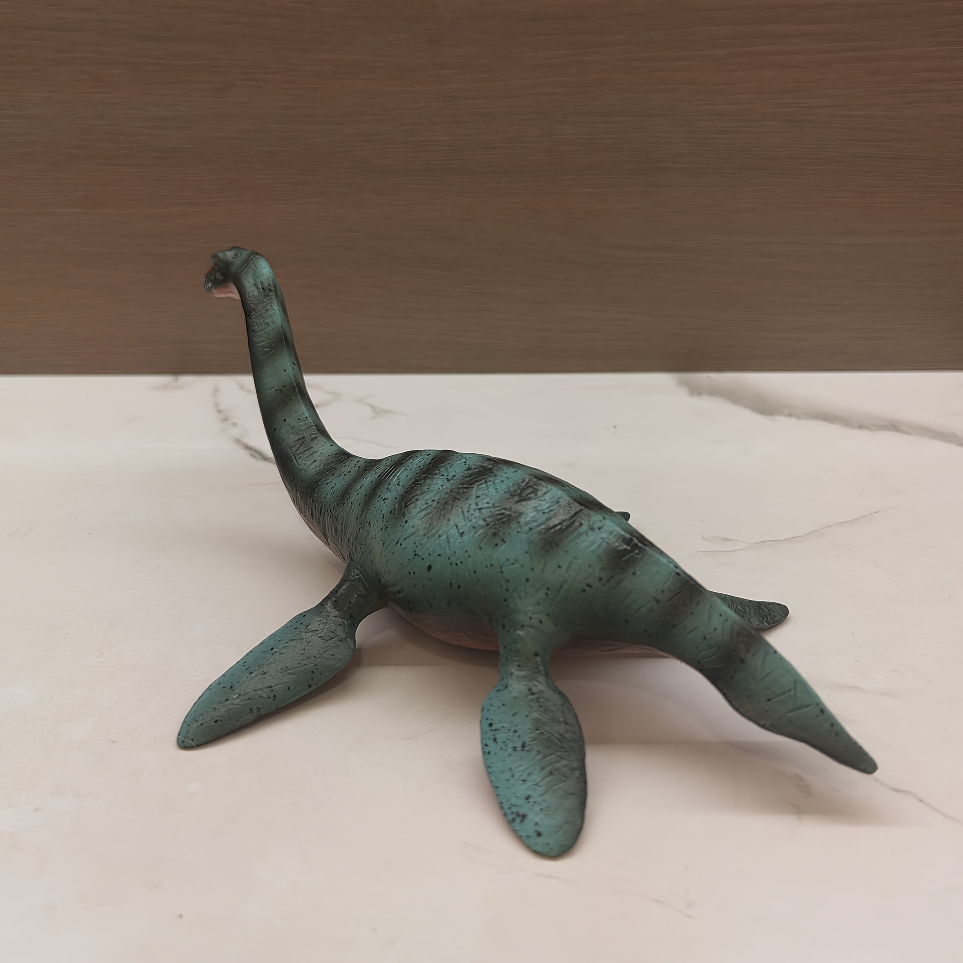 CNKOO 8.86inch long solid PVC plastic simulation of the Jurassic Plesiosaur Plesiosaurus a pair ...