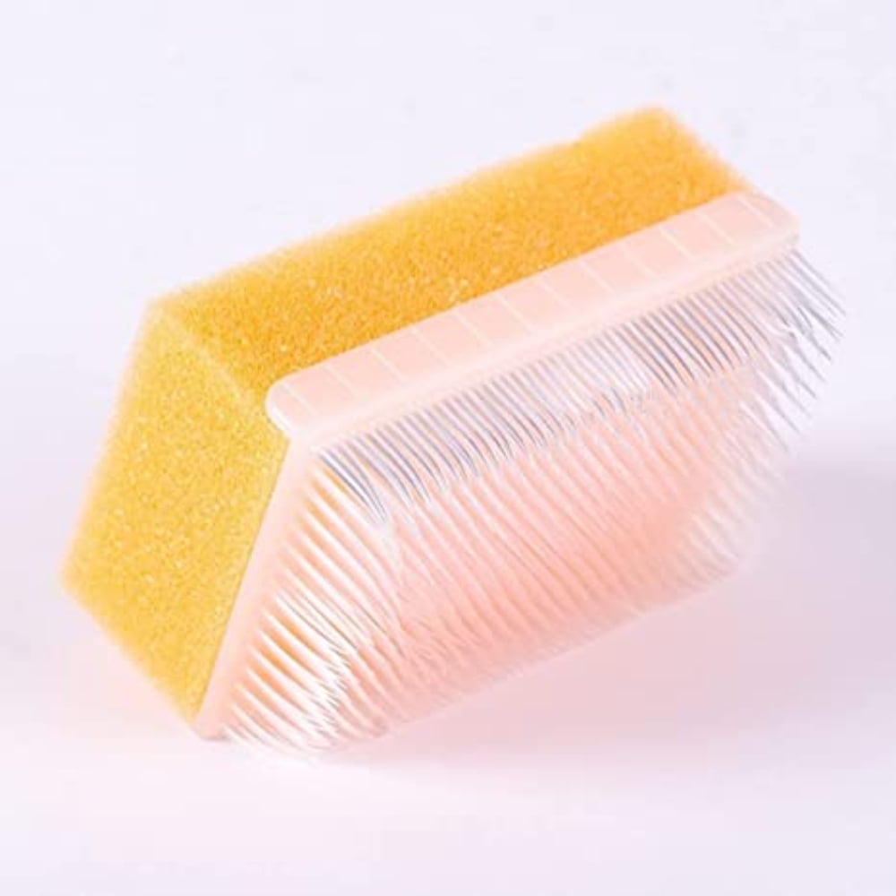 CNKOO Baby Bath Sponges Soft Foam Scrubber with Cradle Cap Bristle ...