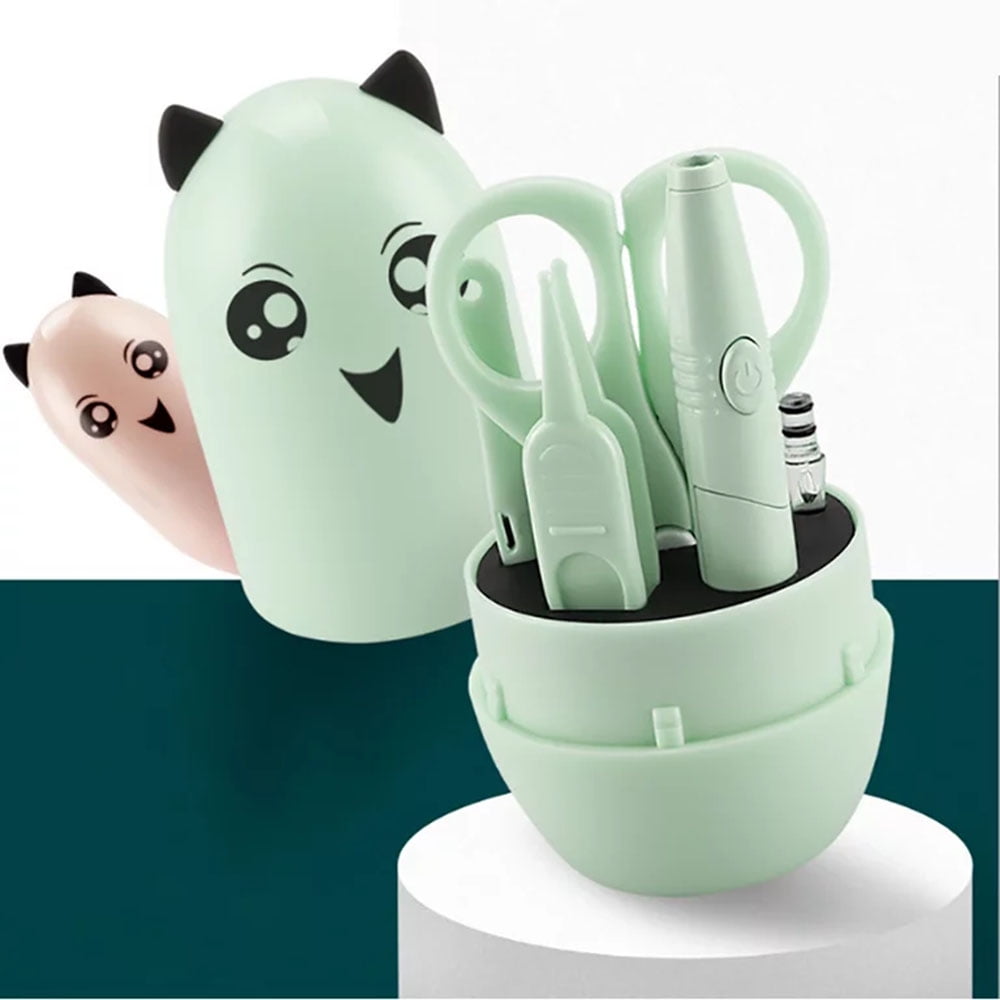 CNKOO Baby Manicure Kit,5-in-1 Baby Nail Care Set, Safe Baby Nail ...